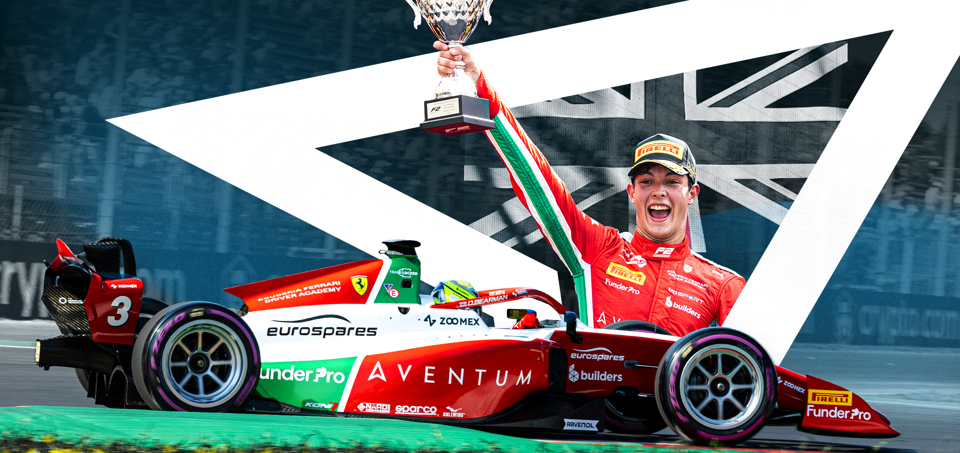 The Monza Master: Ollie Bearman’s Surge to Sprint Race Victory at Monza ...